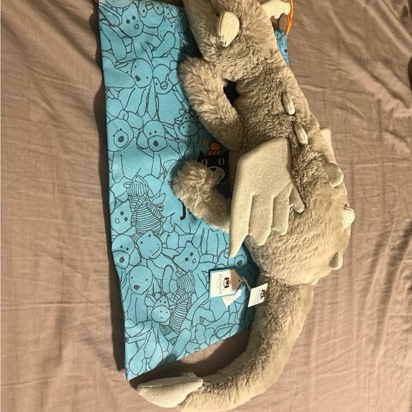 Jellycat | Toys | Jellycat Sage Dragon Rare And Retired | Poshmark